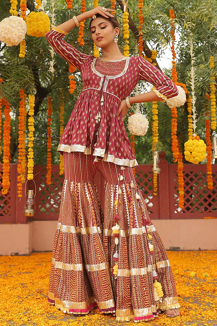 Shararas & Ghararas - Lilly's Boutique London